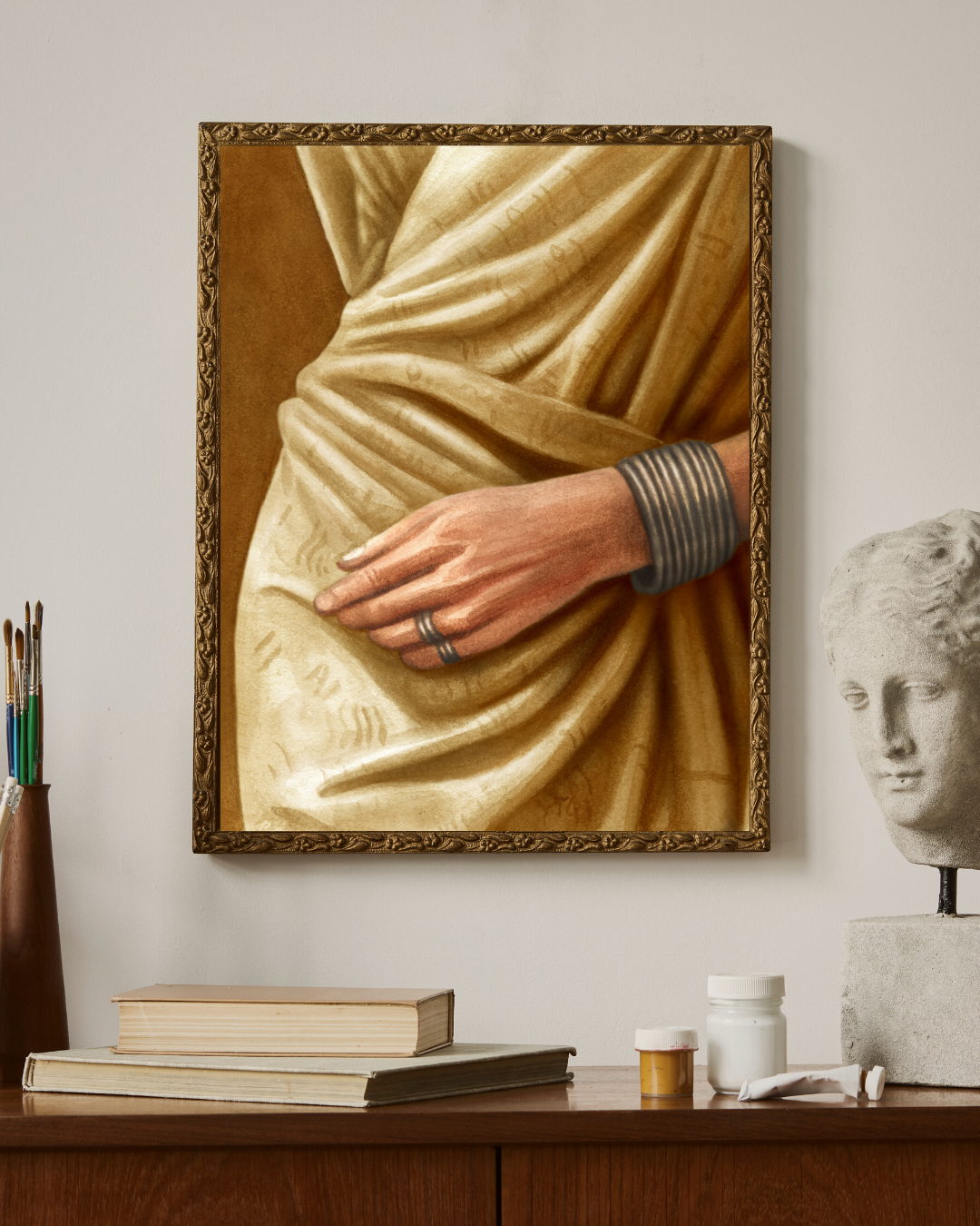 Sari Draping Poster – Kaahani